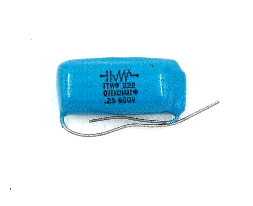 Quencharc 22 Ohms .25uf 600v Resistor-Capacitor RC Arc Suppressor ...