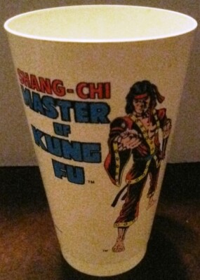 SHANG-CHI THE MASTER OF KUNG FU 7 ELEVEN SLURPEE COMIC CUP - DC COMICS ...