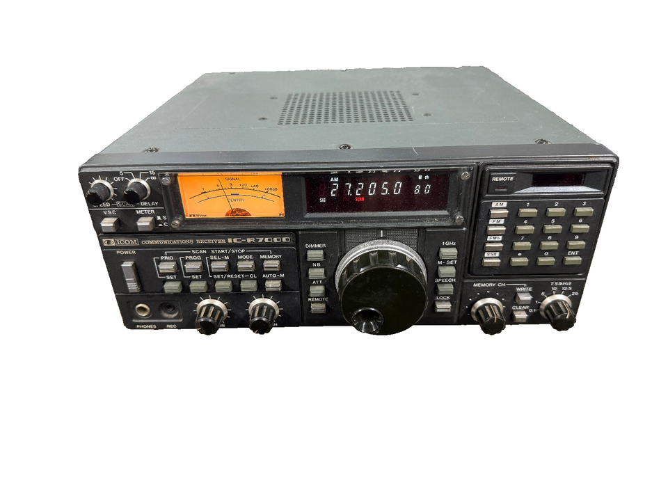 ICOM IC-R7000 HF, VHF, UHF Wide Band Communication Receiver TESTED | eBay