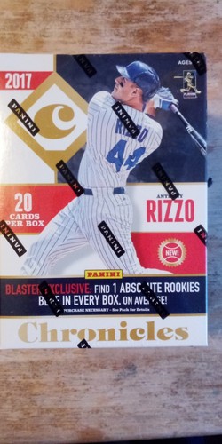 2017 Panini Chronicles Baseball EXCLUSIVE Factory Sealed Blaster Box ...