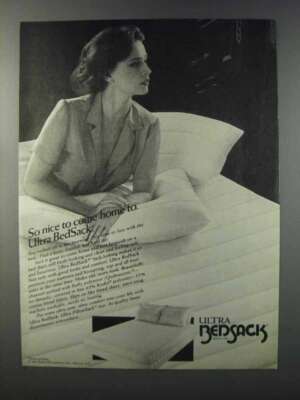 1981 Ultra BedSack Ad - So Nice To Come Home To | eBay