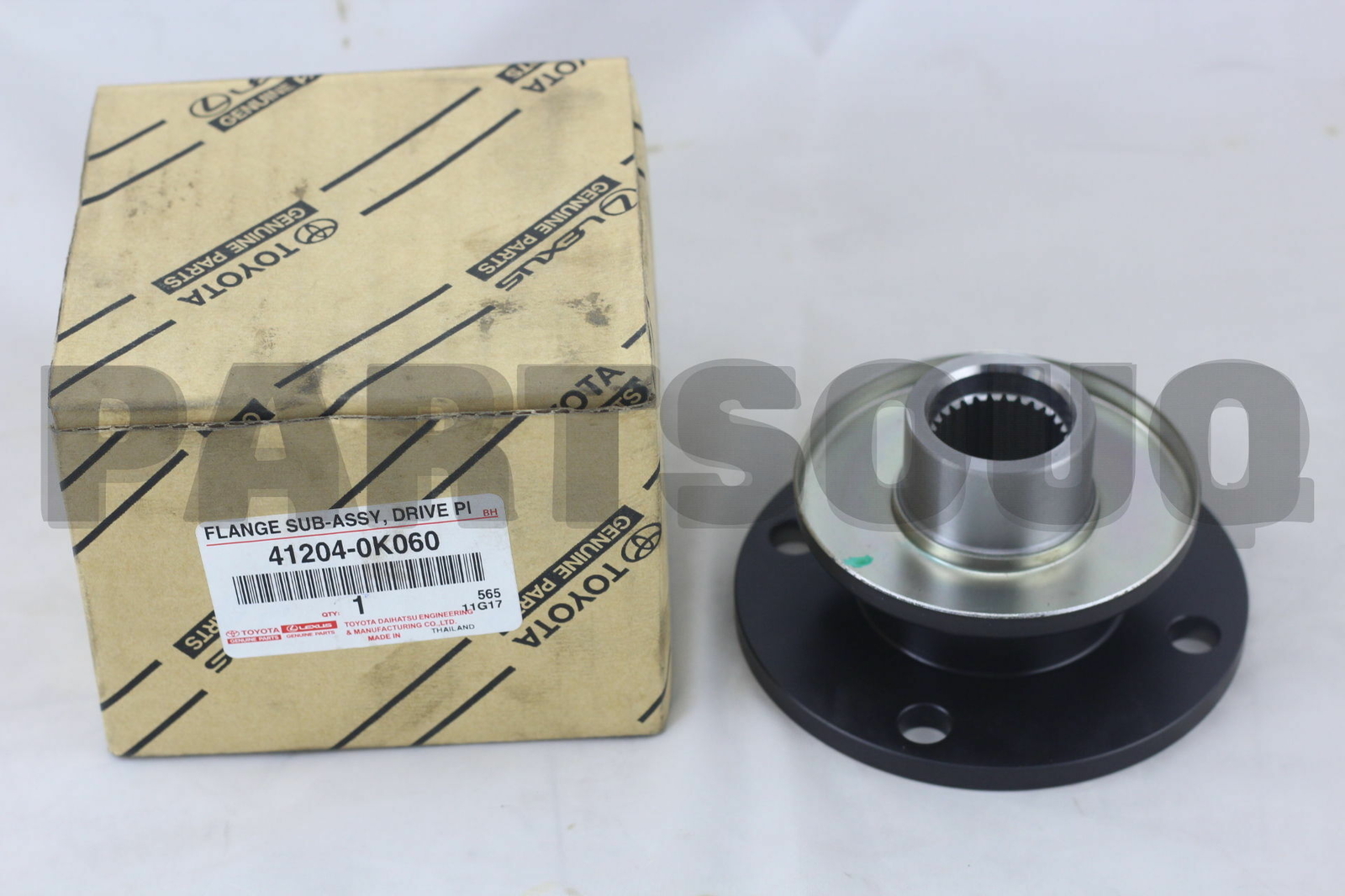 412040K060 Genuine Toyota FLANGE SUB-ASSY, REAR DRIVE PINION COMPANION ...