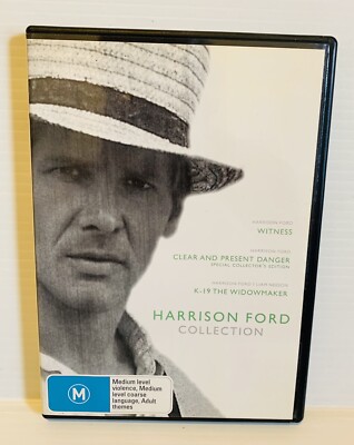 Harrison Ford Collection Witness/Clear And Present Danger/The Widowmak ...