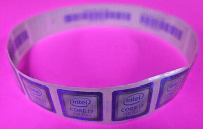 (Lot of 20) NEW Intel Core i7 7th Gen Sticker 334256-001 | eBay