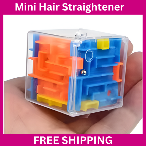 1 PCS Mini 3D Maze Puzzle Cube Ball Game Kid Educational Toys Party ...