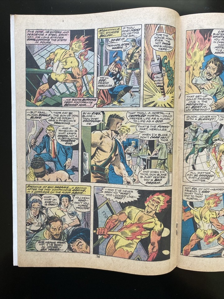 The Mighty Thor 225 First Appearance Firelord Hercules App Galactus ...