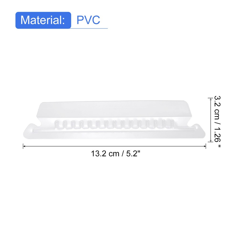 Hanging File Folder Tabs, 4 Inch File Folder Tabs and Inserts, Clear ...