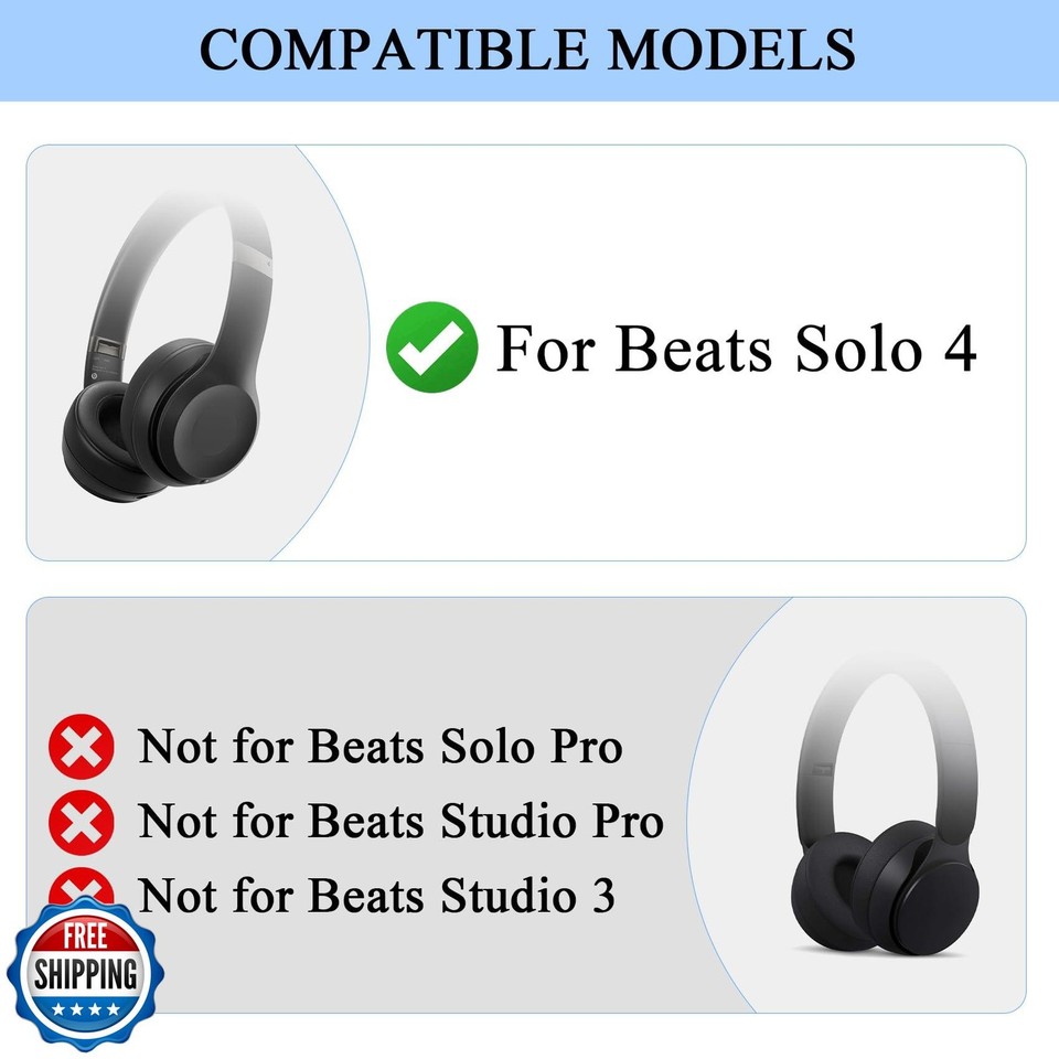 【3 in 1】 Solo 4 Silicone Case Cover Set,Anti-Scratch Ear Pad Cover ...