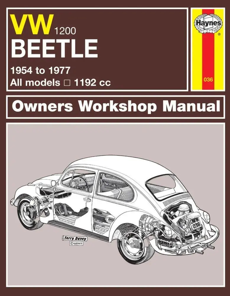 VW Beetle 1200 (54 - 77) Haynes Repair Manual Haynes Publishing ...