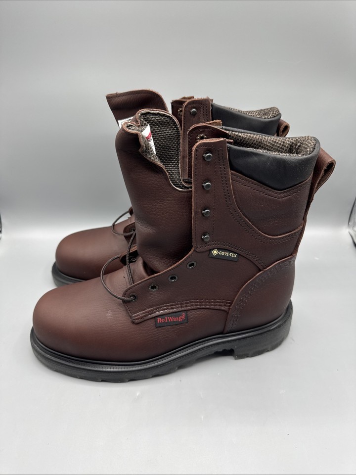 Red Wing Men’s 2412 Waterproof Safety steel toe Boots | eBay