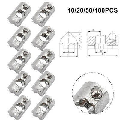 Aluminum Sliding Block With Stainless Steel Spring Ball/Solar M8 Thread ...