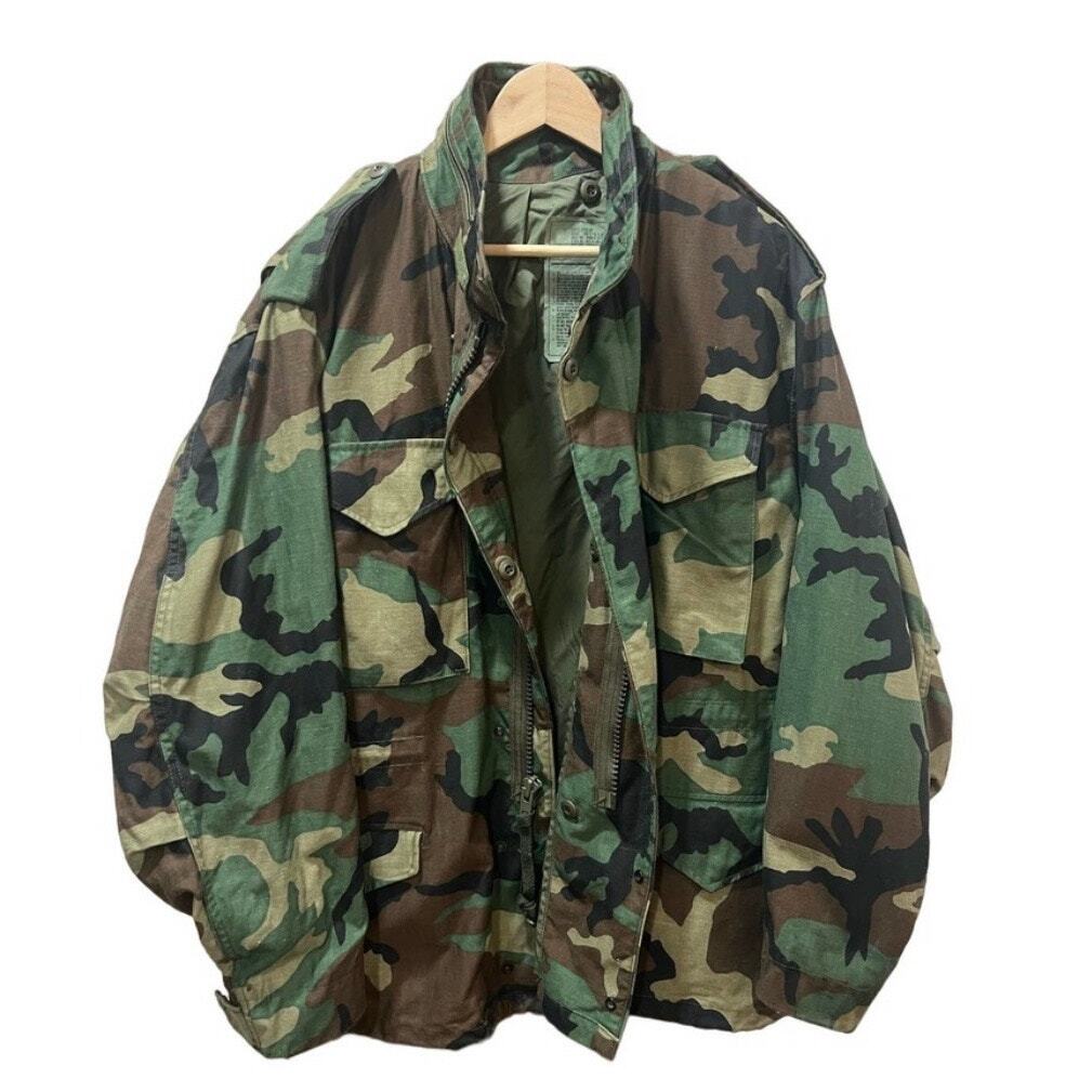 Vintage Men’s Official Army Camo Field Jacket L - Gem