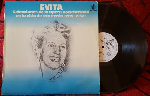 EVITA ** Highlights From Opera Rock ** RARE 1977 Spain LP EVA PERON | eBay