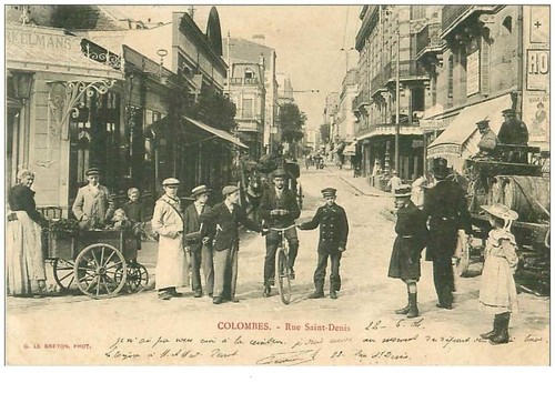 92.COLOMBES.n°13764.RUE ST DENIS. | eBay