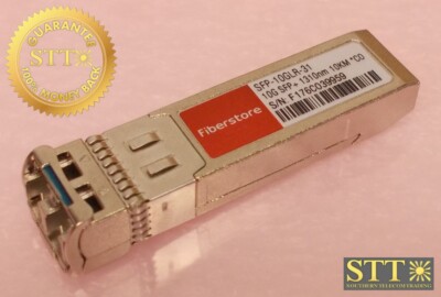 SFP-10GLR-31 FIBER STORE 10GBASE-LR SFP+ 1310NM 10KM DOM TRANSCEIVER | eBay