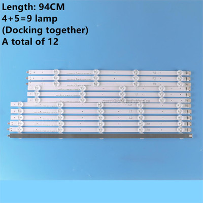 LED Strips for LG 47LN519C-CC 47LA6208-ZA 47LA620S 6916L-1174A 1175A ...