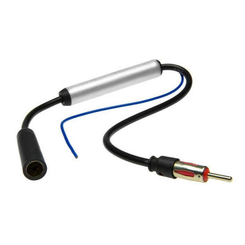Inline Cable Amplifier 12v Car Antenna Stereo Radio FM Am Inline