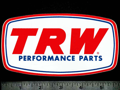 TRW Performance Parts - Original Vintage 1960's 70’s Racing Decal ...