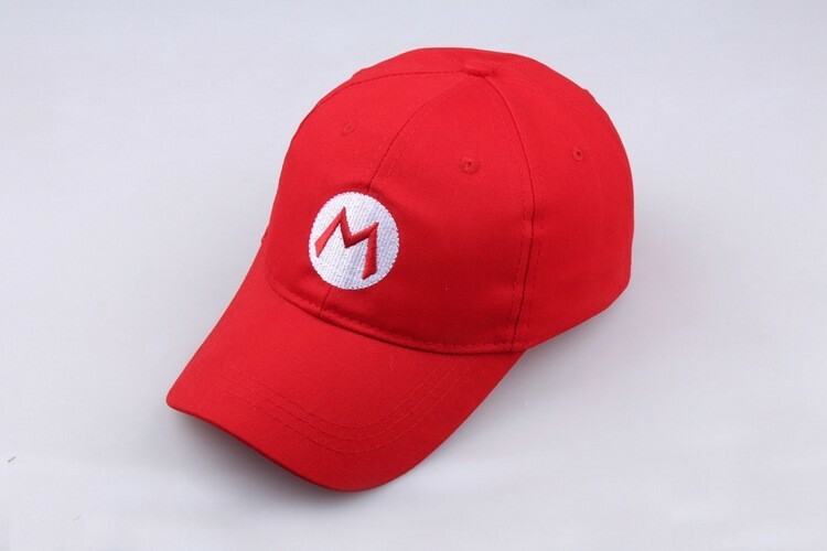 Mario hat with adjustable strap / Super Mario Bros. baseball cap | eBay