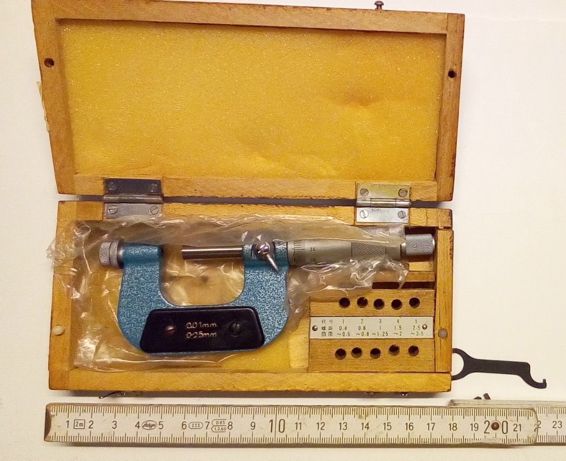 MICRON METROLOGY - SCREW THREAD MICROMETER - MICROMETRO PER ESTERNI ...
