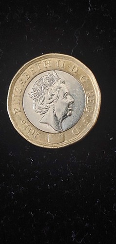 2016 British UK GB 12 Sided BiMetallic 1 Pound Coin - | eBay