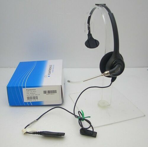 Plantronics H251 Supraplus Mono Voice Tube Corded Headband QD Headset ...