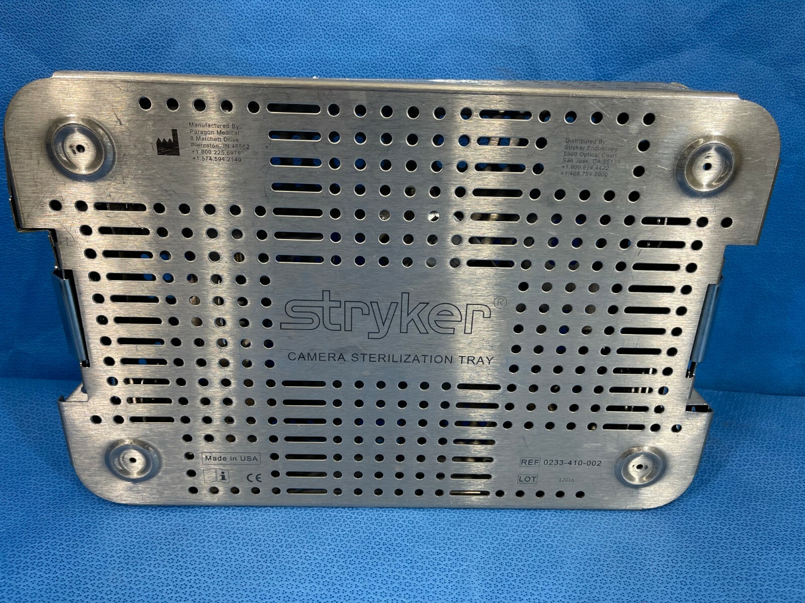STRYKER 233-410-002 AIM Sterilization Tray - Only Tray As seen | eBay