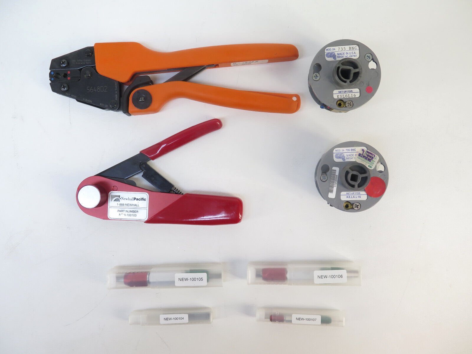 Newhall Pacific R6010 BNC Tool Kit components | eBay