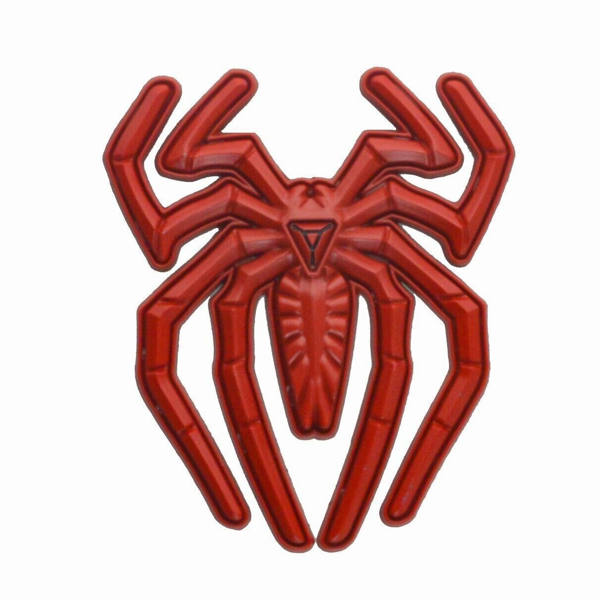 Metal Spider Emblems Black Widow Edition Car Badge 3D Decal Red - 1Pcs ...