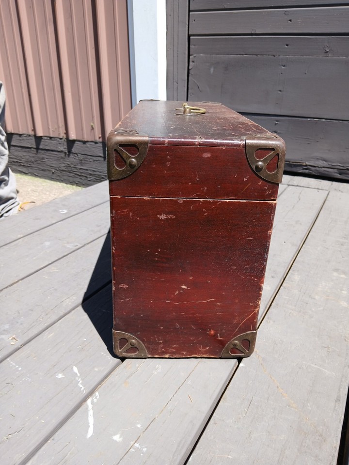 Antique Rare Willcox and Gibbs Sewing Machine with Pedal and Case ...