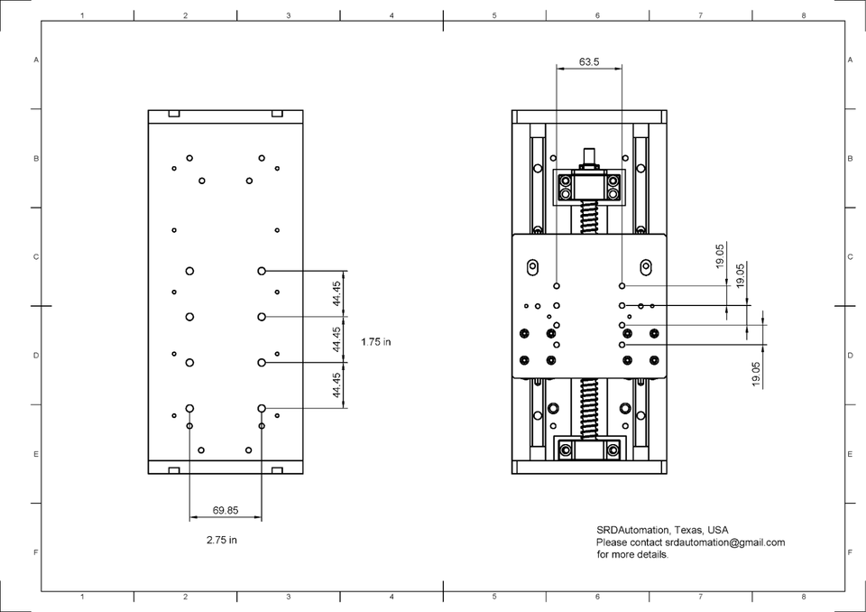 DIY CNC PLASMA Z Axis Linear Slide Kit 5" Travel FLOATING HEAD, US MADE ...