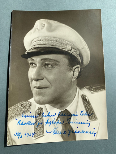 ERNIE FRICKARD (†) Oper signed Autogrammkarte 10x15 Autogramm | eBay