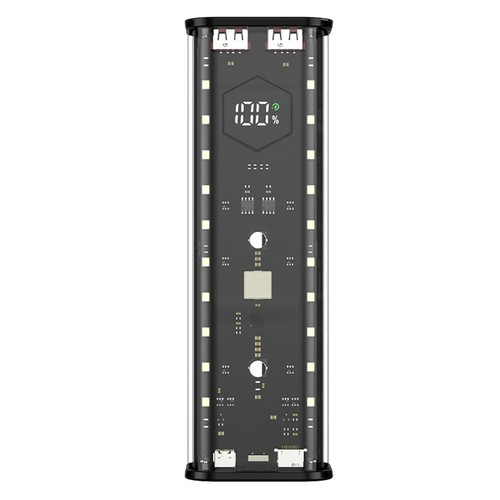 21700 DIY Power Bank Case Supports 4x21700 Batteries PD20W Powerbank ...