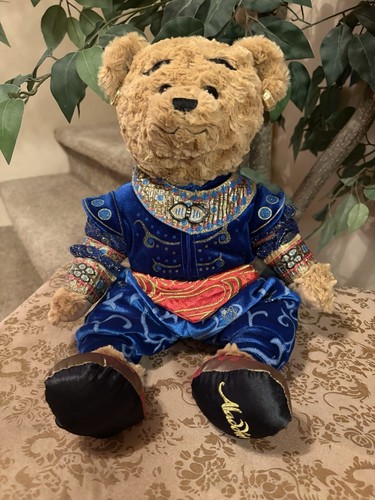 The Walt Disney Company Limited London Aladdin Genie Bear 18" Plush | eBay