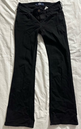 Hollister Low Rise Boot Soft Stretch Jeans Women's Size 2S Black | eBay