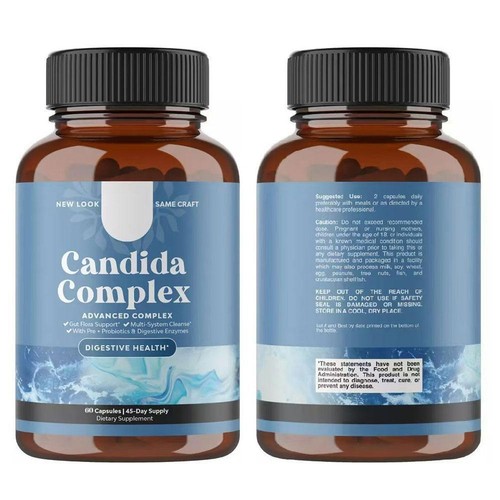 Candida Capsules Advanced Complex Supporting Digestive-Health Microbial-Balanc. | eBay