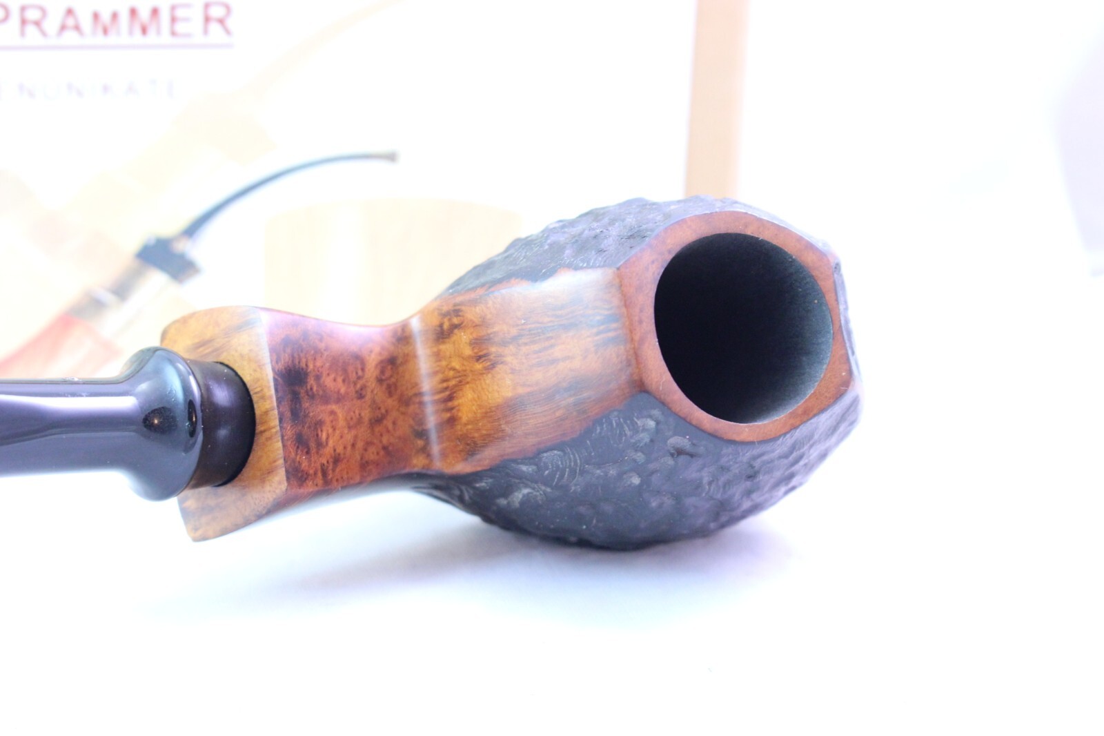 Pfeife, Pipe Pipa JOSEF PRAMMER , Hand Made Austria, 9 mm Filter von ca ...