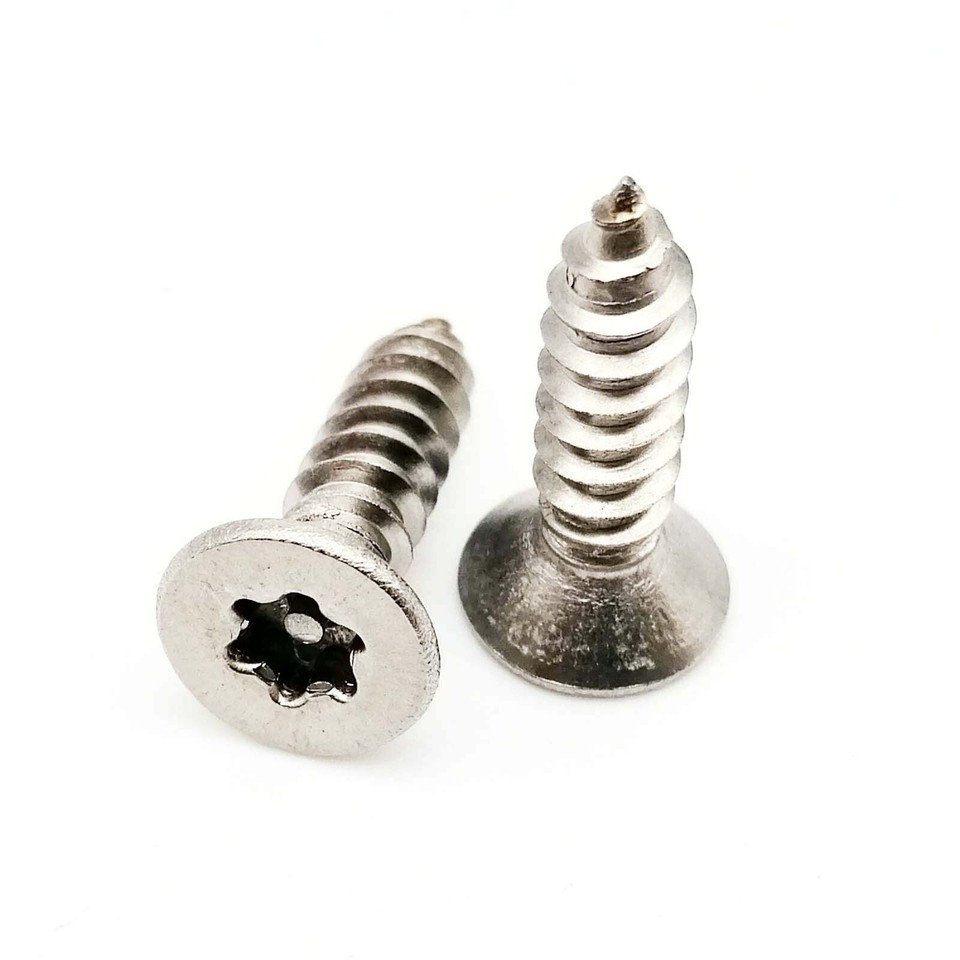 M2-M5 SUS304 Torx Countersunk Head Tamper Proof Security Self-tapping ...