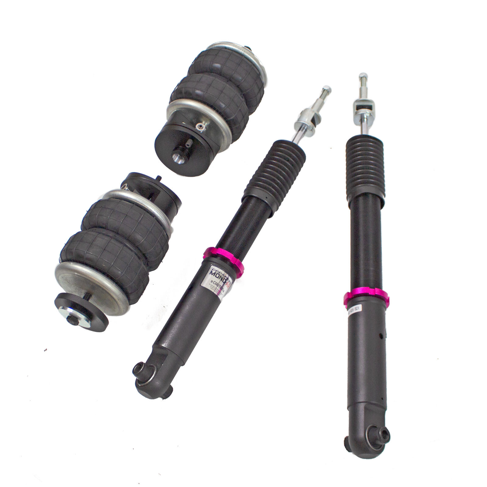 Godspeed Mono Air Suspension Air Strut Bag Kit For 2018-2022 Audi S4 ...