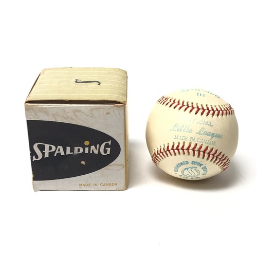 Vintage Spalding Official Little League baseball ball 111 with original ...