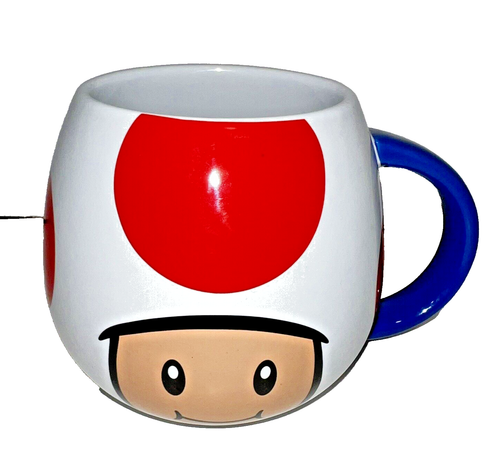 Super Mario Toad Kinopio Cup Mug Universal Studios Limited Nintendo ...