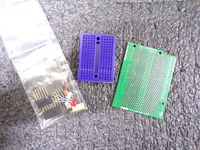Arduino Through Hole Proto Shield w/ Components and Breadboard, 206 ...