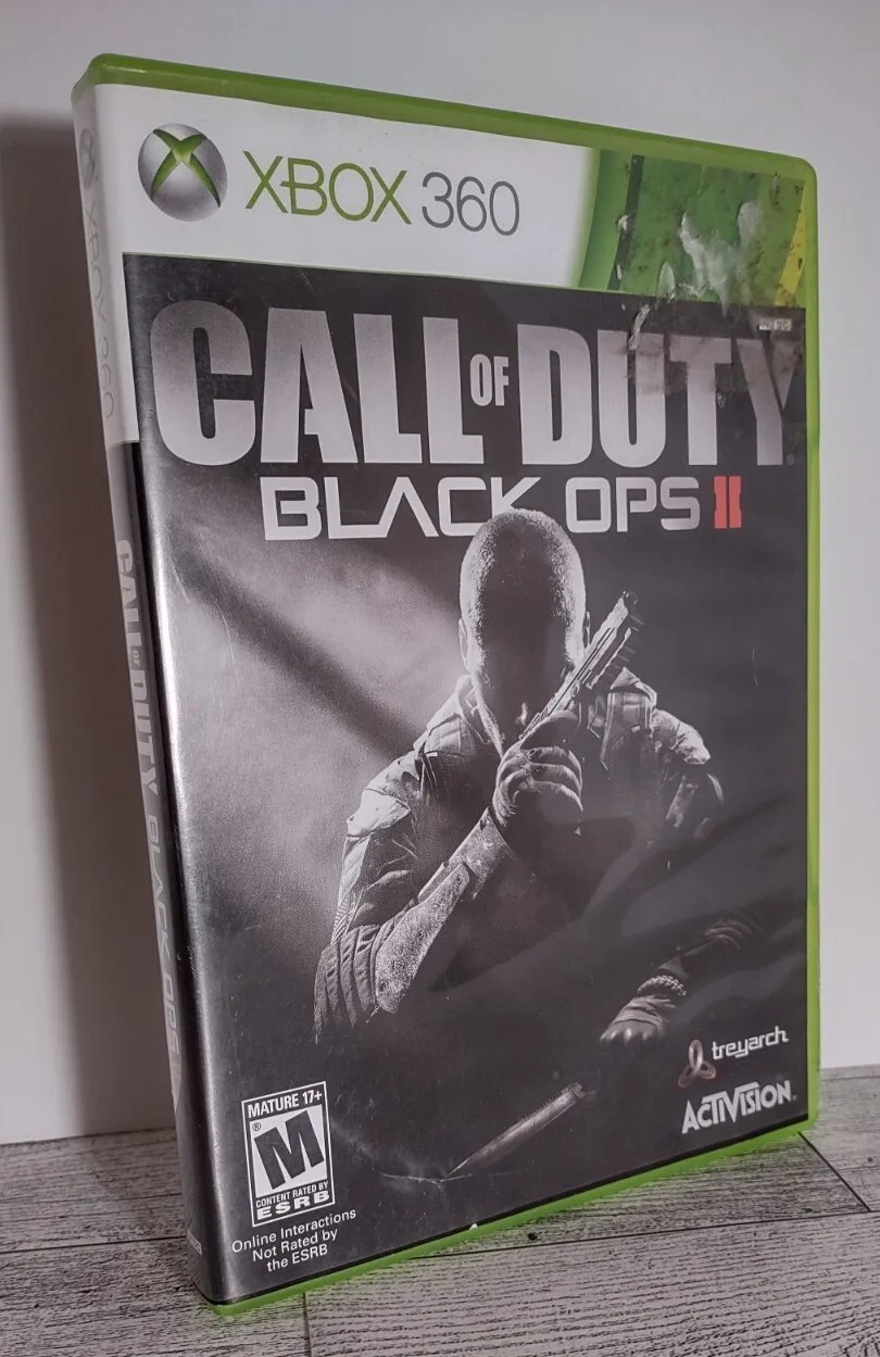 Call of Duty Black Ops II Xbox 360 Game War Military Preowned No Manual ...