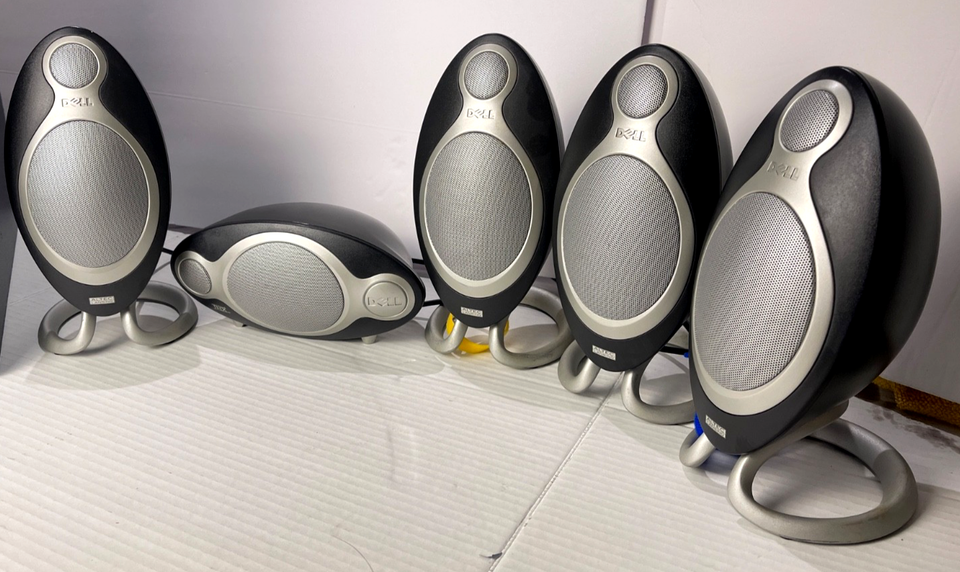 Dell Altec Lansing ADA995 THX 5.1 Speaker System w/ Super Subwoofer ...