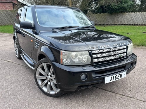 Range Rover Sport Black 3.6 TDV8-22”Alloy Wheel And Private Number ...
