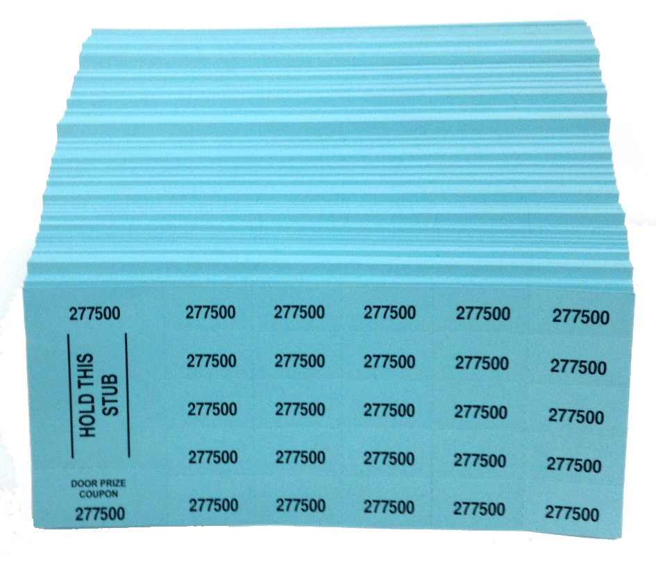 500 Chinese Auction /Penny Sale /Tricky Tray Tickets -Made in USA | eBay