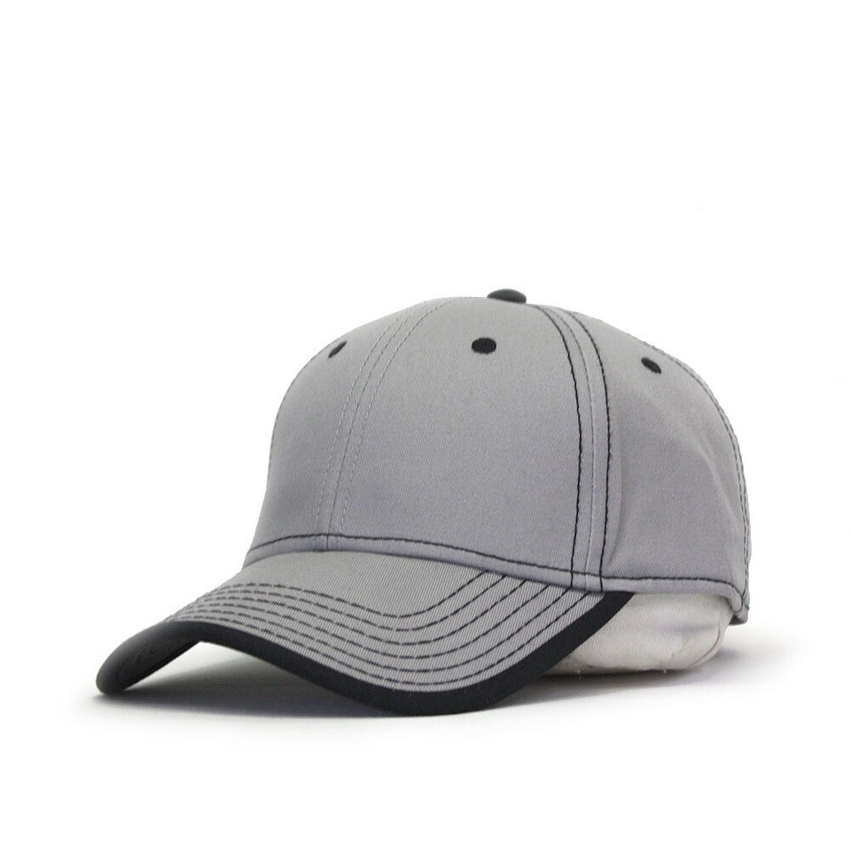 New Contrast Color Stitching Binding Trim Structured Cotton Baseball ...