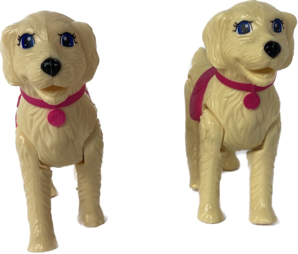 Barbie Dogs & Puppies Golden Retriever Lot of 9 Dogs & Puppies ...