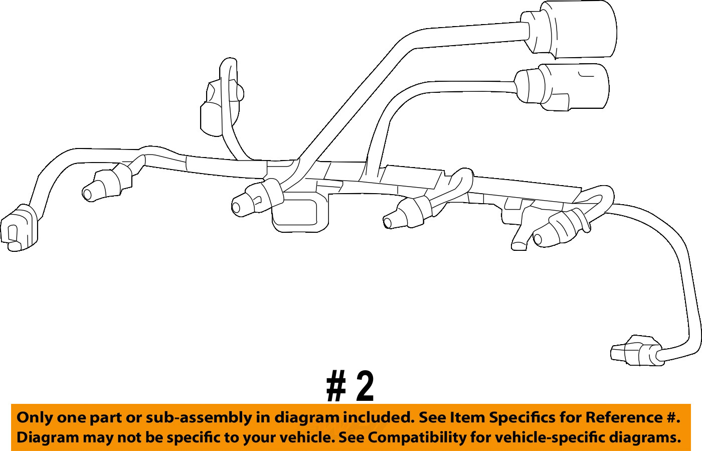 WIRING HARNESS MISCELLANEOUS Volkswagen Polo VI (AW1) 2017 06L971627AB ...