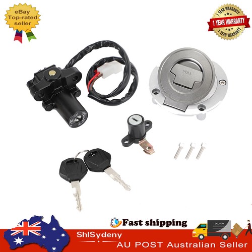 Ignition Key Switch Lock Set For Yamaha YZF R6 R1 99-05 FZ1 FZ6 FZ8 ...